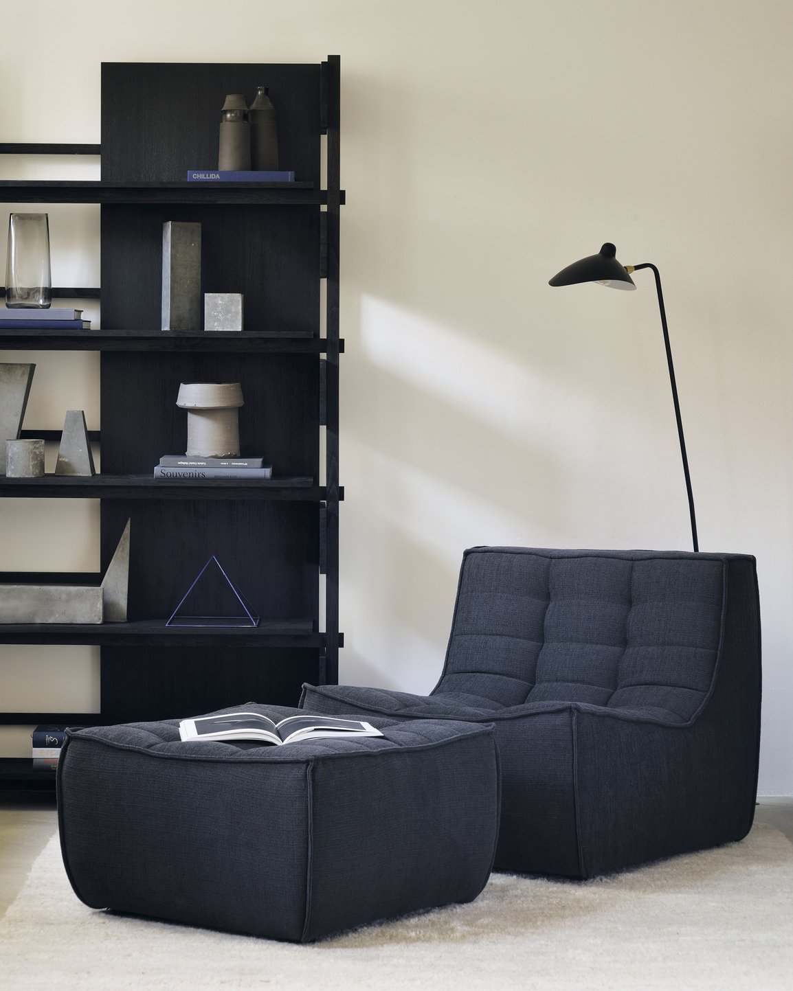 The N701 sofa wears a new durable fabric