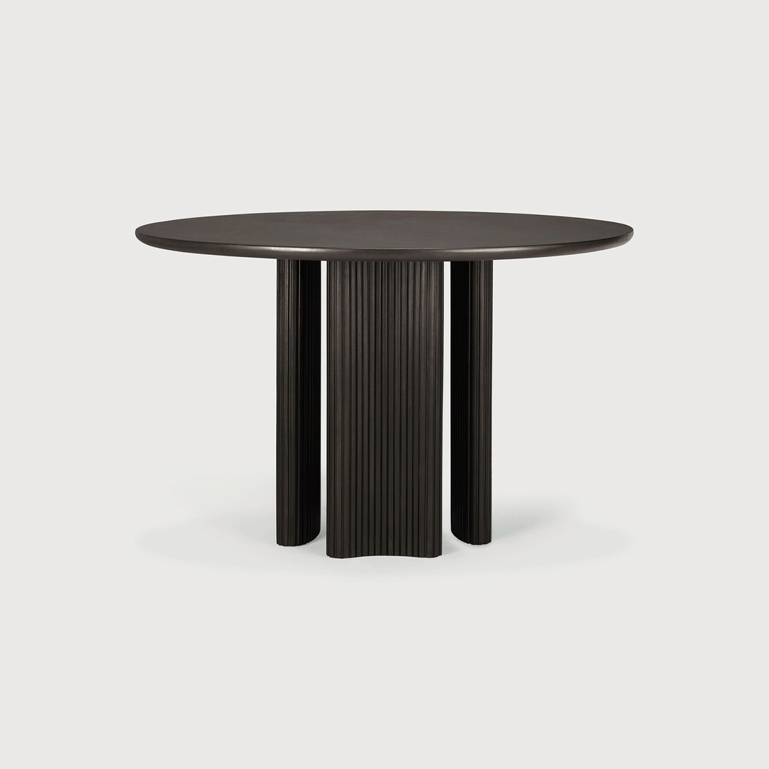 The dining table